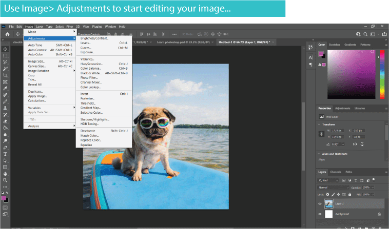 HOW TO USE PHOTOSHOP – BEGINNERS GUIDE – Design Services
